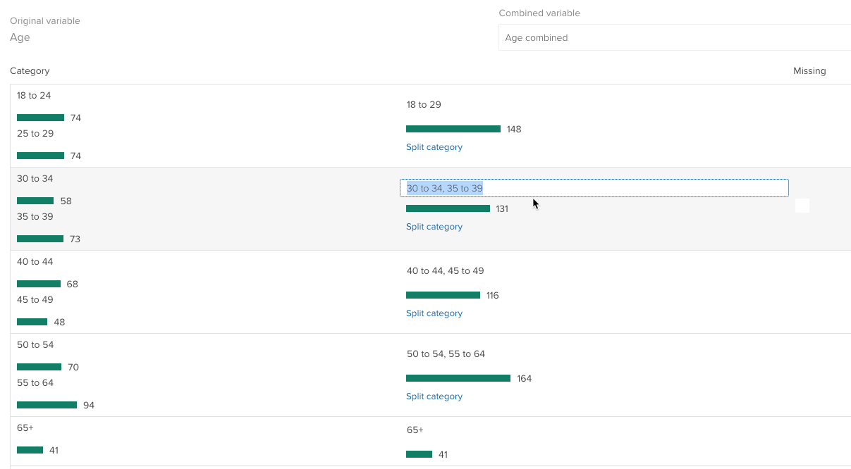 Combine Responses / Collapse Scales – Help Center
